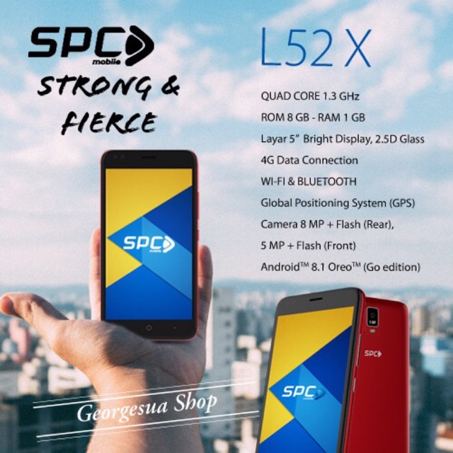 Jual SPC Smartphone L52X - 4G LTE | Shopee Indonesia