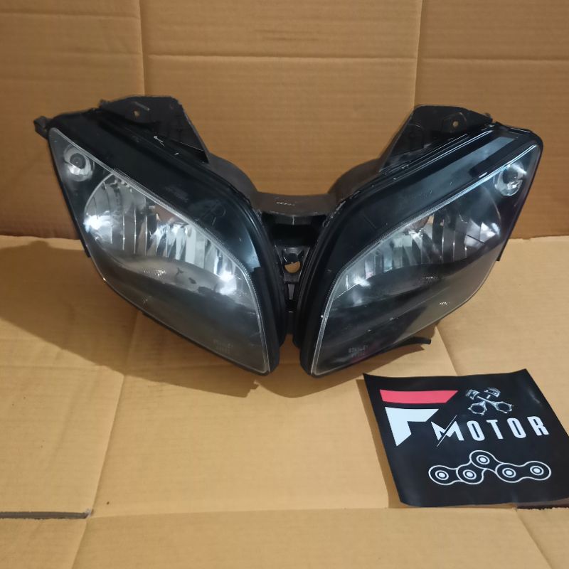 Jual Headlamp Reflektor lampu depan YAMAHA R15 V2 Original copotan ...