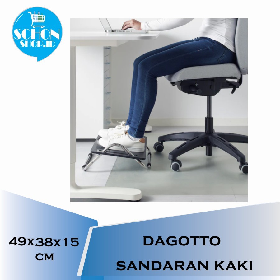 Jual Sandaran Kaki Ergonomis Adjustable untuk Kantor Table Foot Rest ...