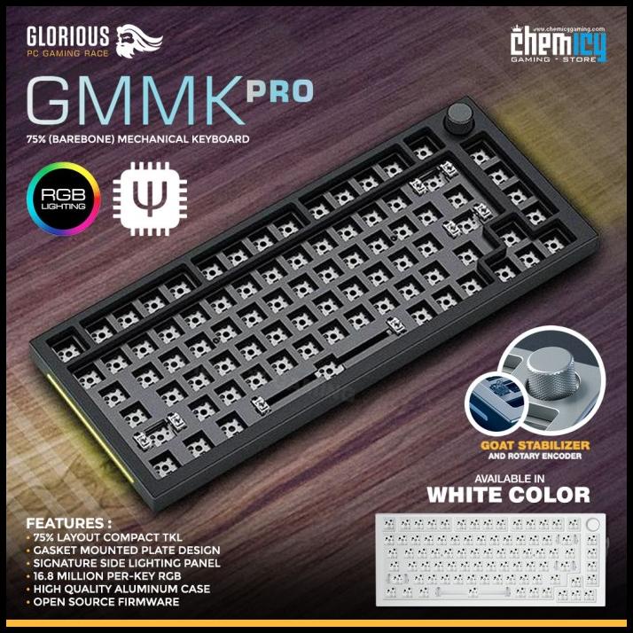 Jual Glorious Gmmk Pro 75% Tkl Rgb Modular Mechanical Gaming Keyboard ...