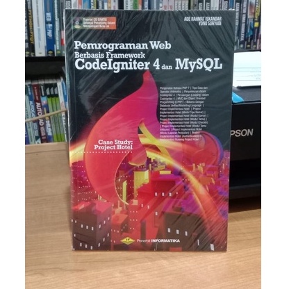 Jual buku pemrograman web berbasis framework codeigniter 4 dan MYSQL | Shopee Indonesia