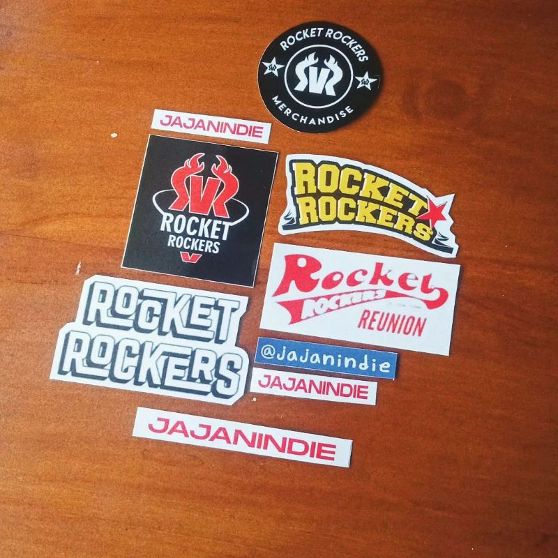 Jual STIKER ROCKET ROCKERS / Stiker Band Indie / Stiker Rock | Shopee ...