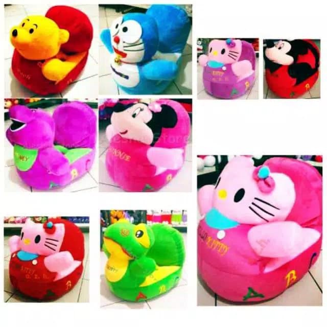 Jual Sofa Odong Boneka Mickey Minnie Hello Kitty Doraemon Keropi Pooh ...