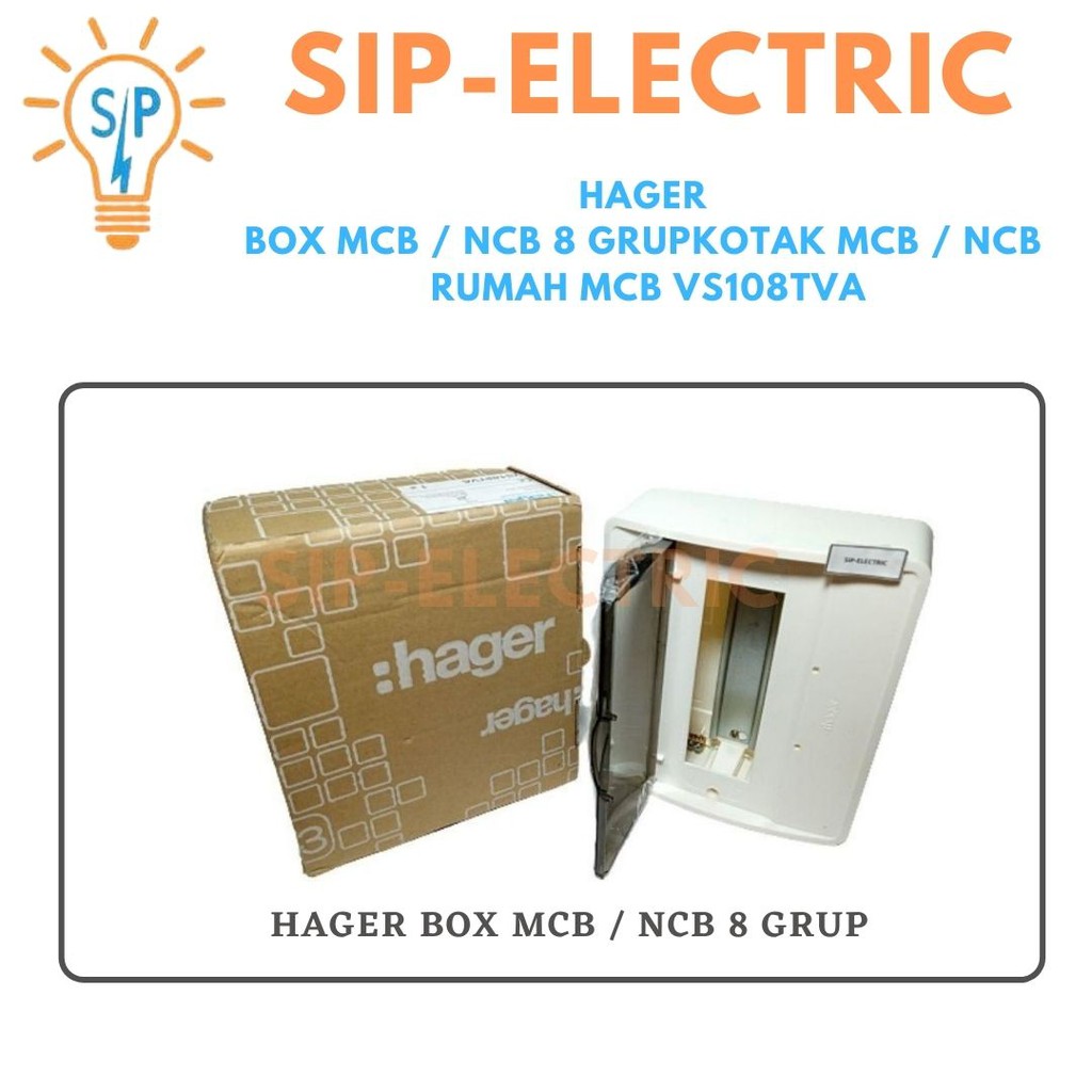 Jual Hager Box Mcb 8 Grup / Kotak Mcb / Rumah Mcb Vs108Tva | Shopee ...