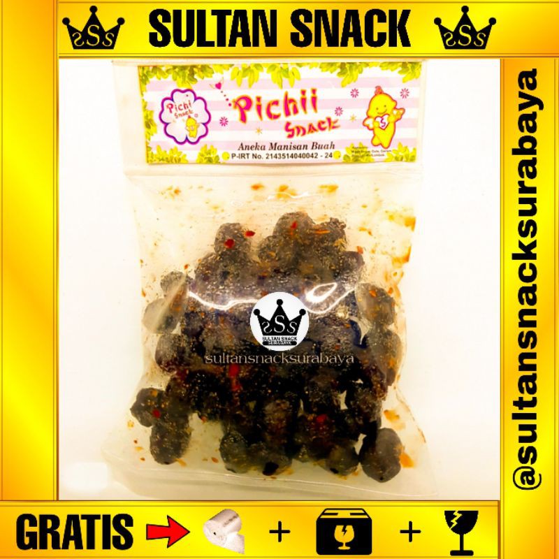 Jual SULTAN SNACK Manisan Buah Cerme Susana / Pichi Snack | Shopee ...