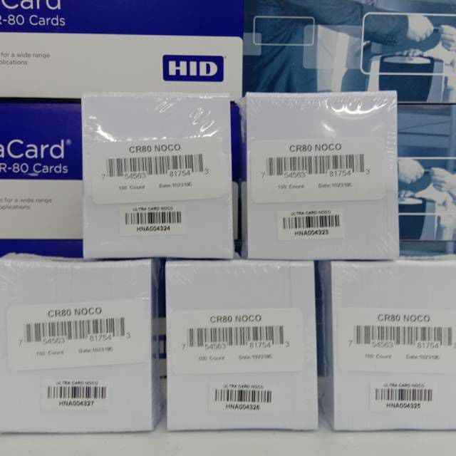 Jual Kartu Blank Ultracard HID CR-80 | isi 500 pcs | Shopee Indonesia