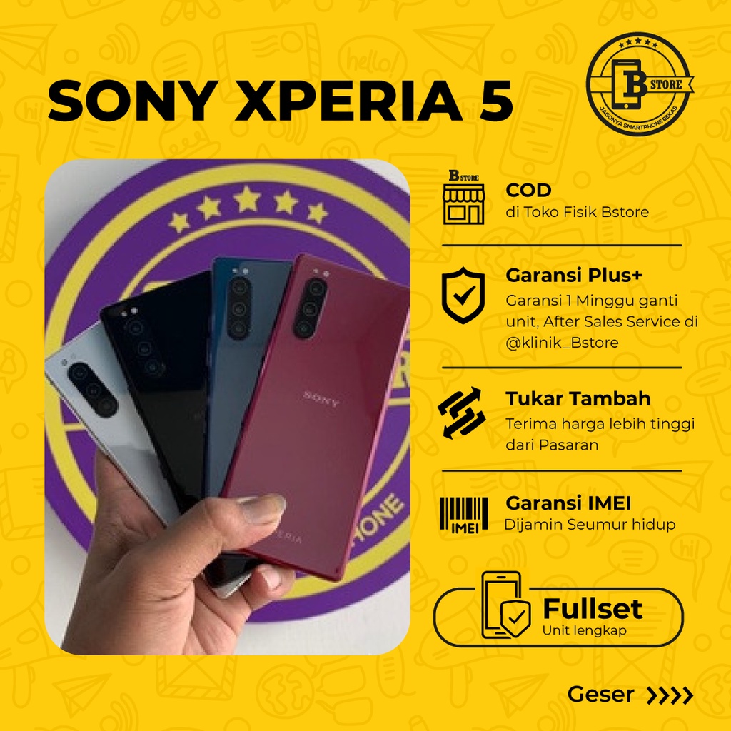 Jual Sony Xperia 5 AU - X5 - Ram6Gb 64Gb - SOV41 - BATANGAN - COD ...