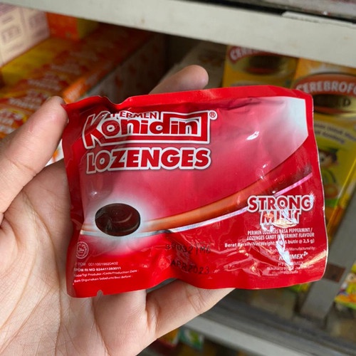 Jual Permen KONIDIN Lozenges Strong Mint 1 Sachet Isi 6 Permen - Permen ... Jual Permen KONIDIN Lozenges Strong Mint 1 Sachet Isi 6 Permen - Permen ...