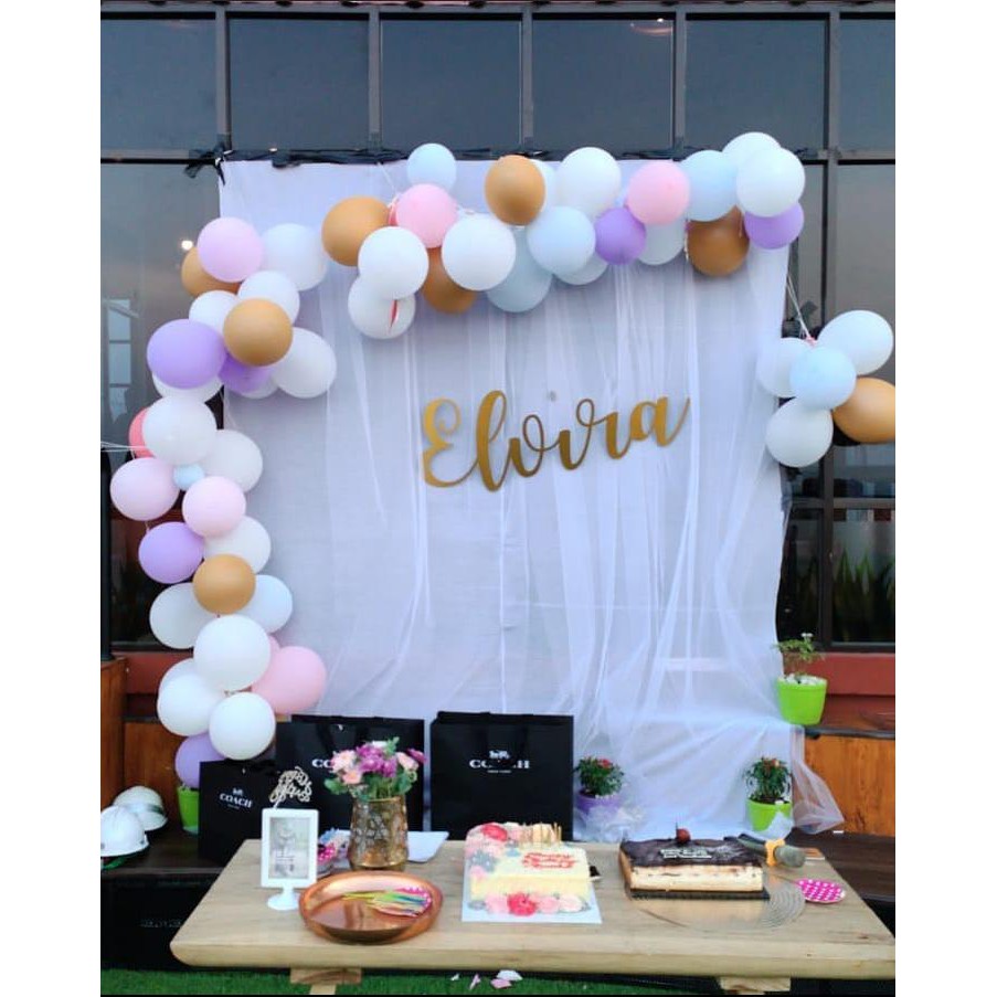 Jual Huruf kayu Backdrop Lamaran/ Acara Pesta | Shopee Indonesia