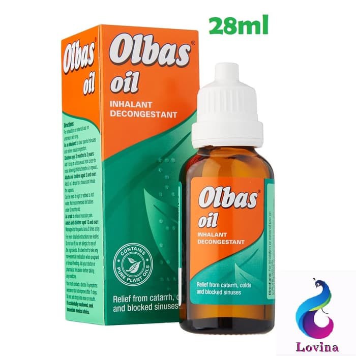 Jual Olbas Oil Inhalant Decongestant 28ml | Shopee Indonesia