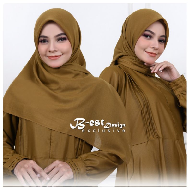 Jual Jilbab dinas keki pns /hijab square polos voal | Shopee Indonesia