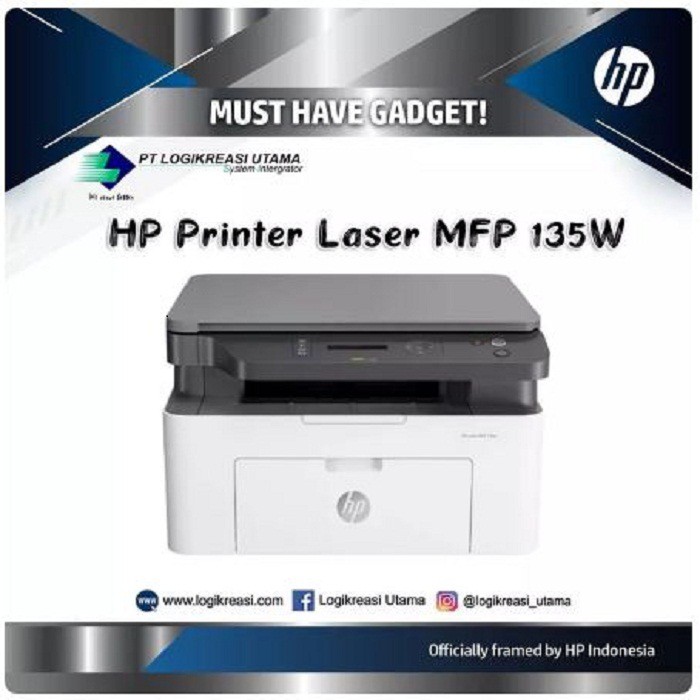 Jual Printer HP Laser MFP 135w | Shopee Indonesia