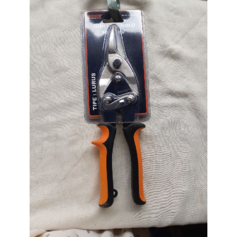Jual gunting holo/ gunting baja ringan 10 inci hioshi type lurus ...