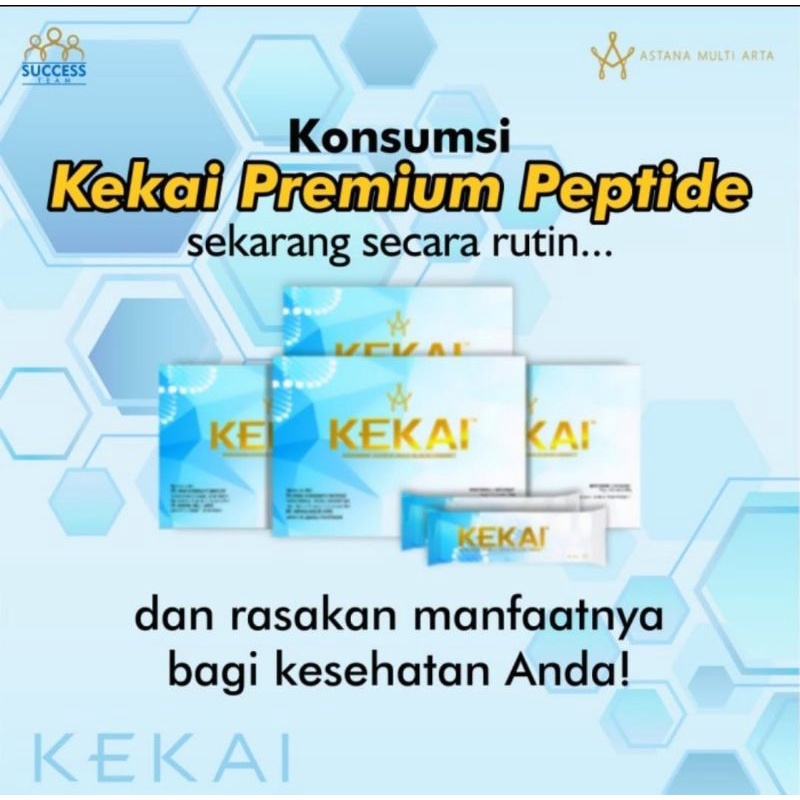 Jual KEKAI Sea Cucumber & Walnut Premium Peptide Original | Shopee ...