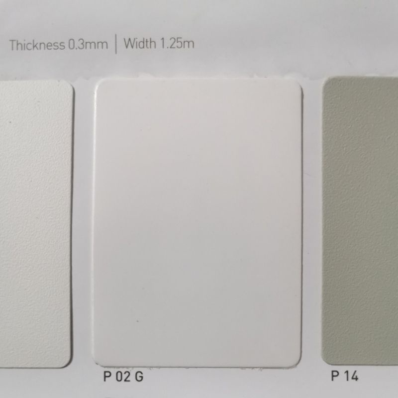 Jual Taco sheet warna Solid polos glossy hitam putih tebal 0.3 pelapis ...