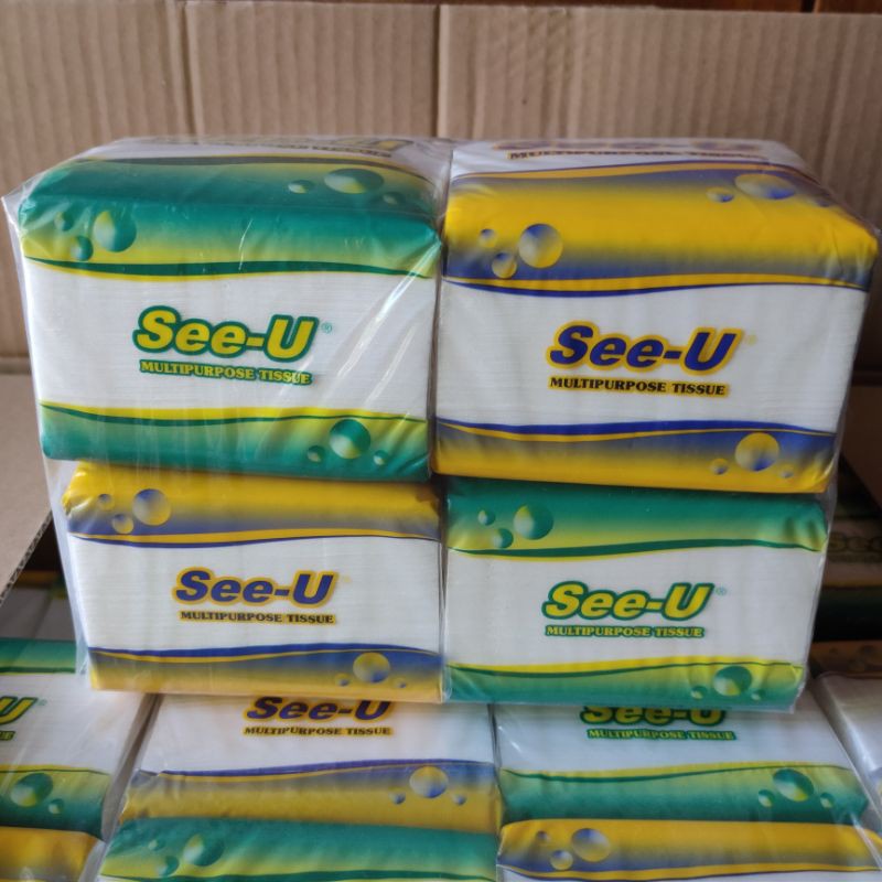 Jual SEE U POP UP TISSUE / TISU POP UP SEE U / SEE-U MULTIPURPOSE ...
