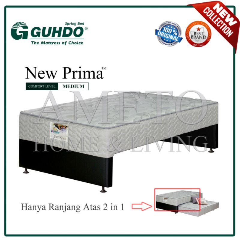 Jual Guhdo Springbed 2 in 1 New Prima 120x200 (HANYA RANJANG ATAS) | Shopee Indonesia