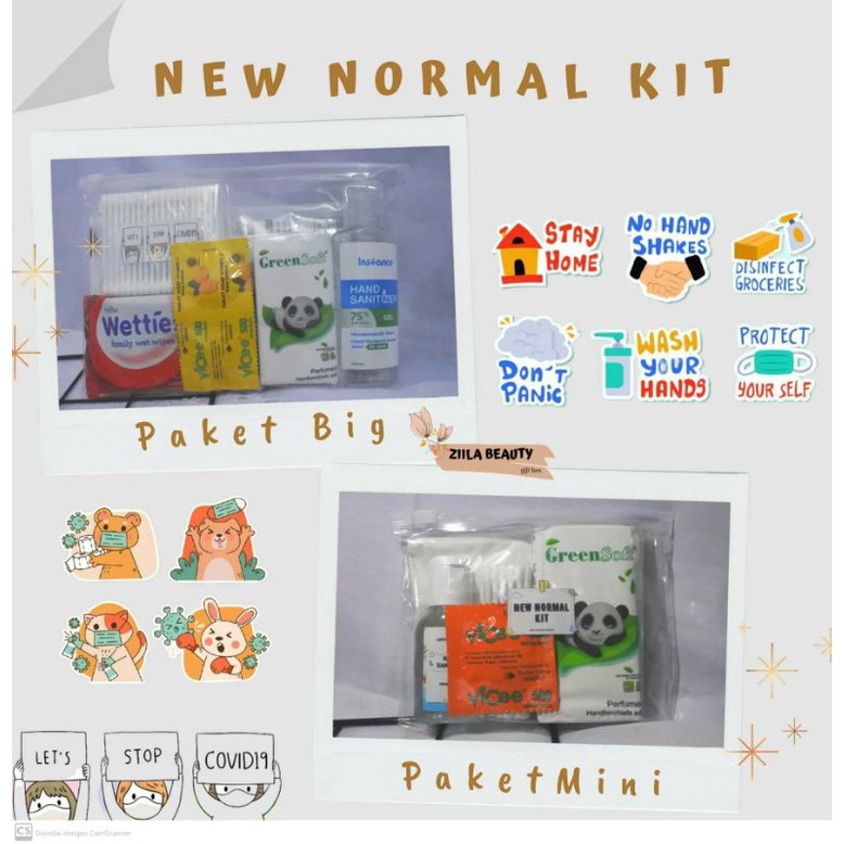 Jual NEW NORMAL STARTER KIT / NEW NORMAL KIT | Shopee Indonesia