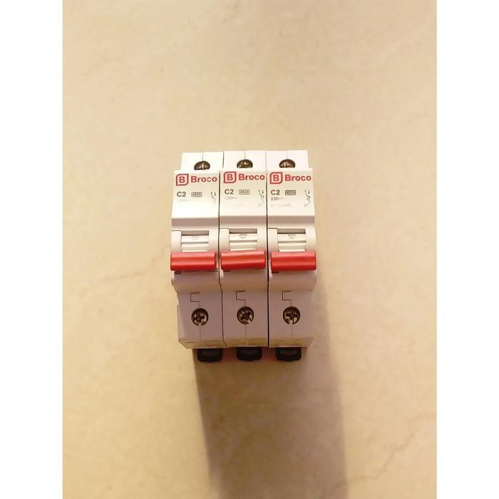 Jual Dijual MCB Broco 1 Fasa Pas Phase 2A 4A 6A 10A 16A 20A - 2A ...