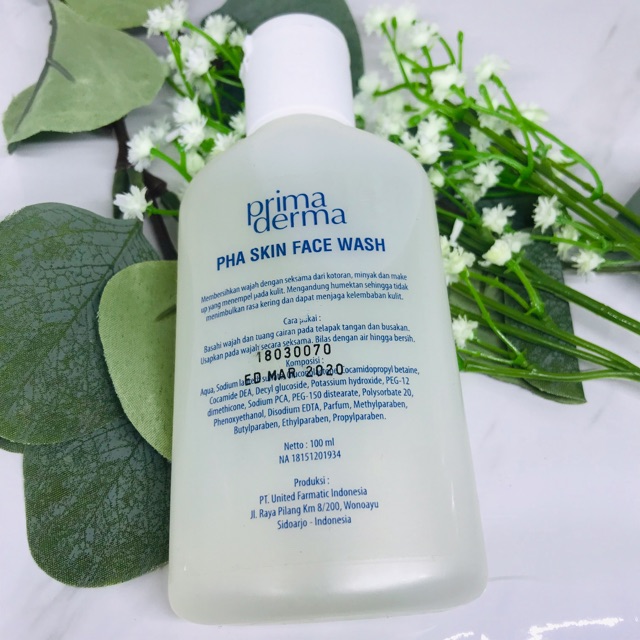 Jual Primaderma PHA Skin Face Wash | Shopee Indonesia