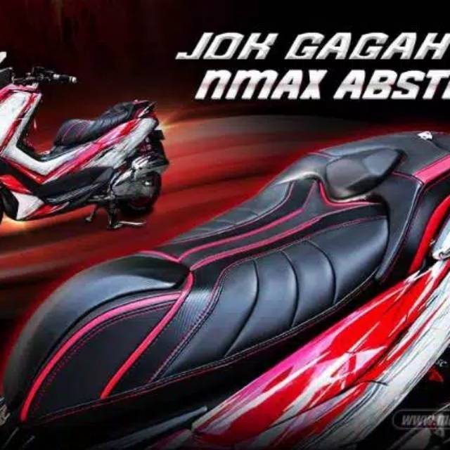 Jual JOK yamaha N max airblade Jik custom aerox 155dan Jok modifikasi ...