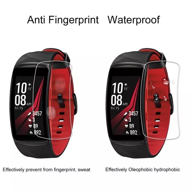 Jual Samsung Gear Fit/Gear Fit 2/Gear Fit 2 Pro Hydrogel Screen ...
