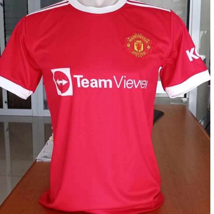 Jual Promo - KAOS BOLA MU HOME UKURAN M dan L DEWASA | Shopee Indonesia