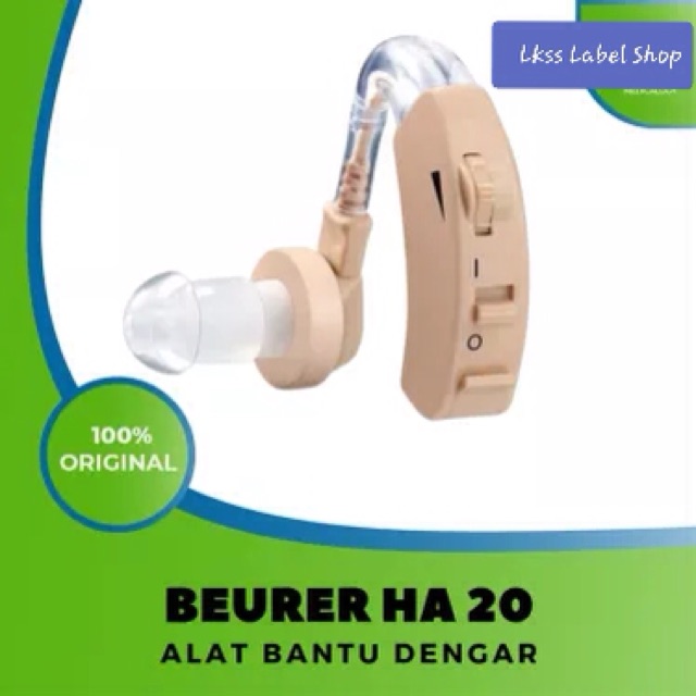 Jual Alat Bantu Dengar/Hearing amplifier BEURER HA20 | Shopee Indonesia