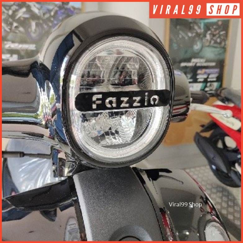 Jual Aksesoris garnis list lampu depan fazzio front lamp list garnish ...