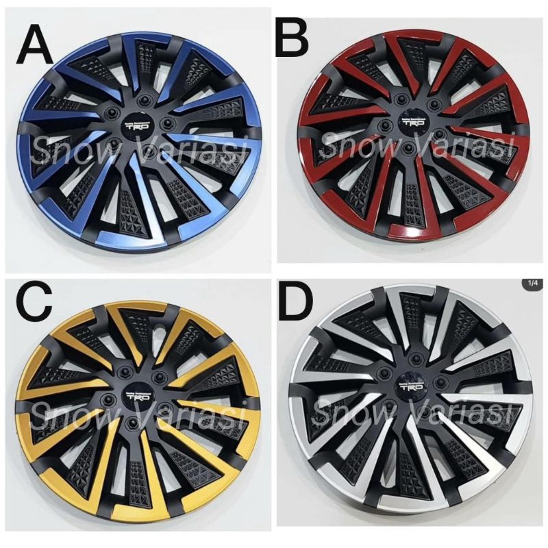 Jual Dop Velg Ring TRD 13 14 Inch Wheeldop Mobil Universal | Shopee ...