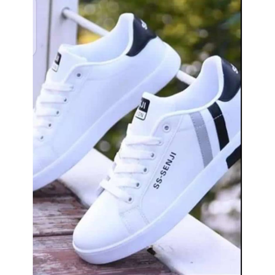 Jual 12..12 BIRTHDAY SALE ! { COD } Sepatu SS-SENJI Plat Pria Sepatu ...