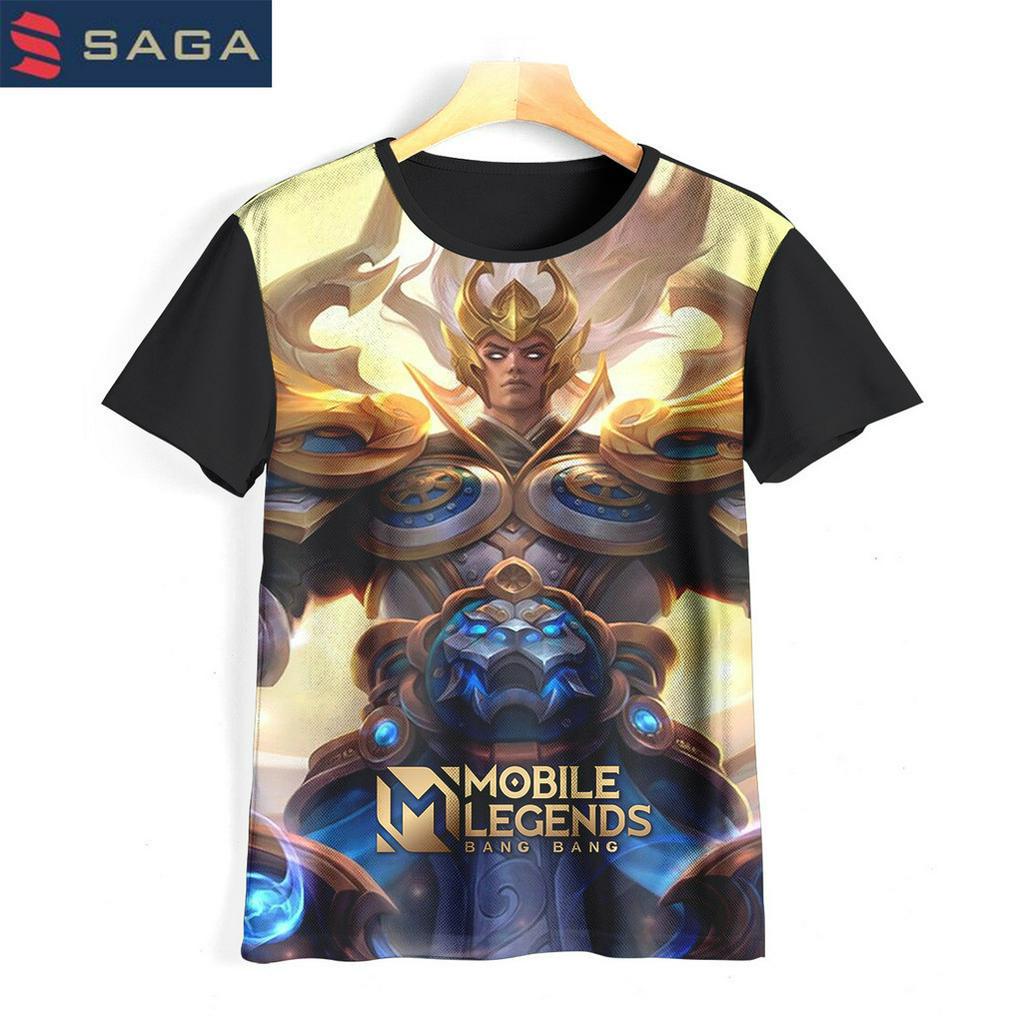 Jual Kaos Anak Mobile Legend Martis Baju Kartun Tv Animasi Baju 3D Permainan Mobile Legends ...