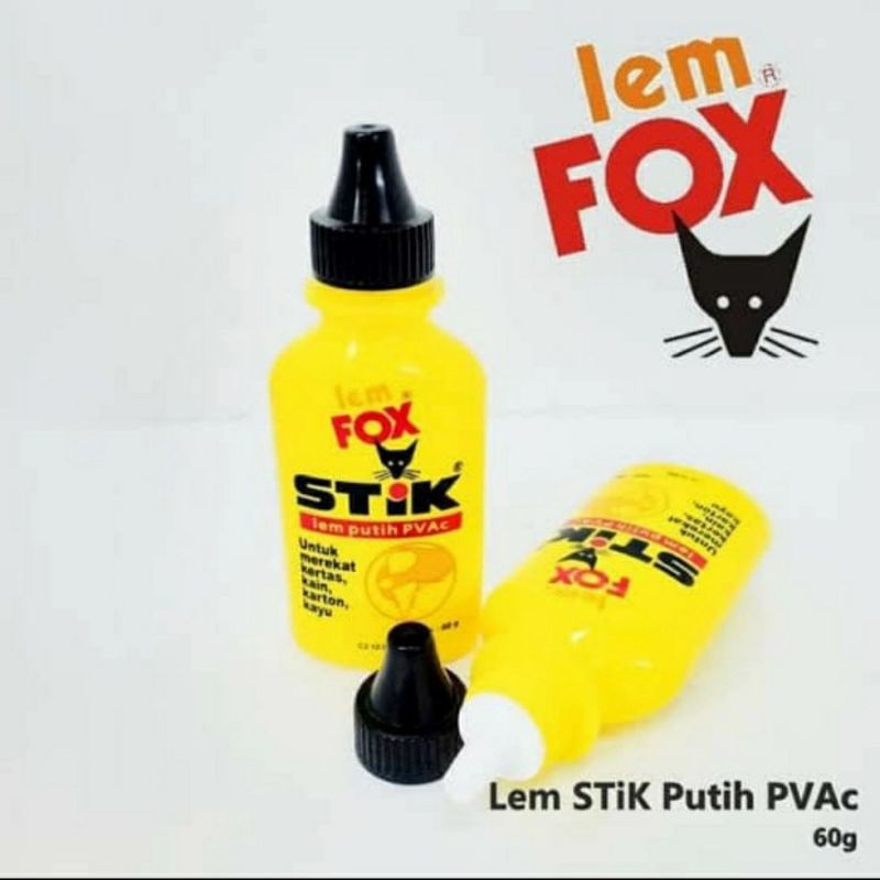 Jual Lem Cair Fox Stik 60gr / (1pcs) | Shopee Indonesia