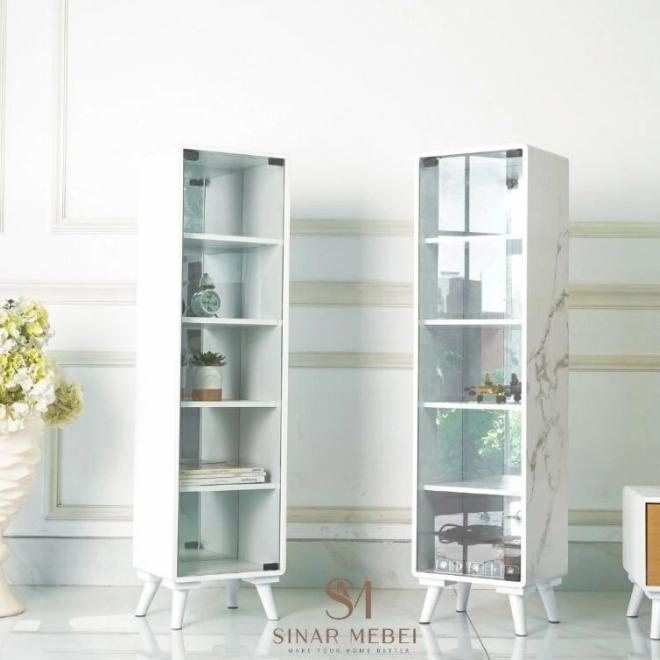 Jual Rak Susun Kabinet Kaca / Lemari Hias Kaca (Pengiriman Jawa-Bali ...