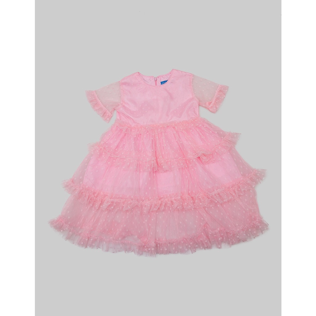 Jual Kidz Too Short Sleeve Midi Dress Midi Tile Onde Susun Geber ...