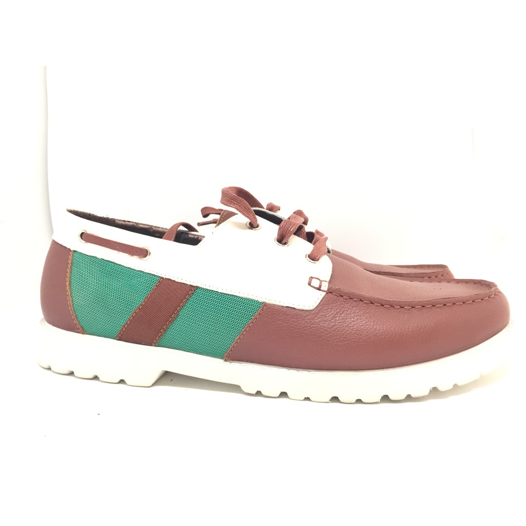 Jual PEDRO SEPATU PRIA BOAT SHOES LIGHT BROWN | Shopee Indonesia