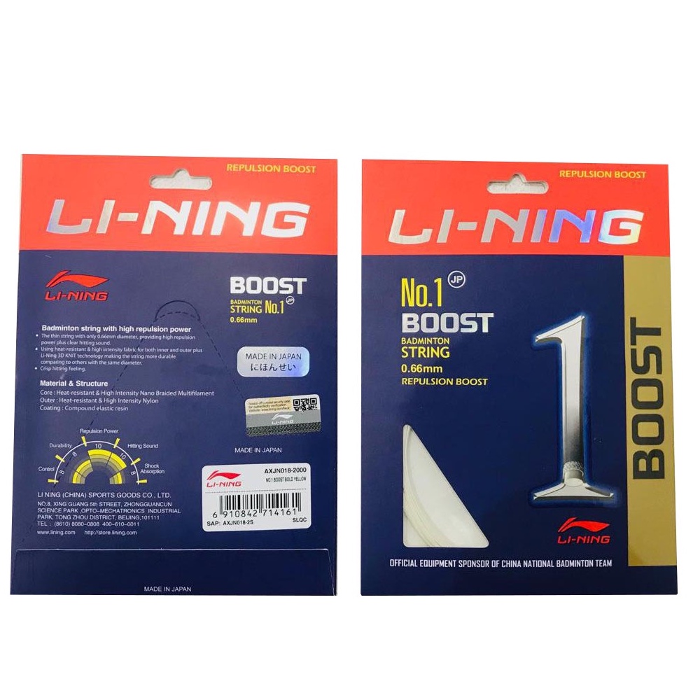 Jual LINING No 1 No1 Boost Senar Badminton Original | Shopee Indonesia