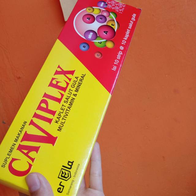 Jual MULTIVITAMIN & MINERAL CAVIPLEX isi 10 TABLET | Shopee Indonesia
