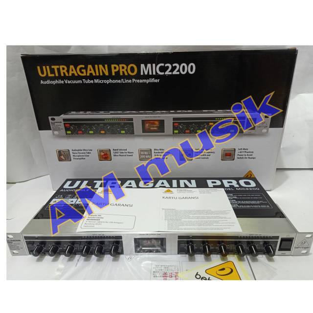 Jual BEHRINGER MIC2200 V2 MIC 2200 V2 ULTRAGAIN PRO GARANSI 1 TAHUN ...