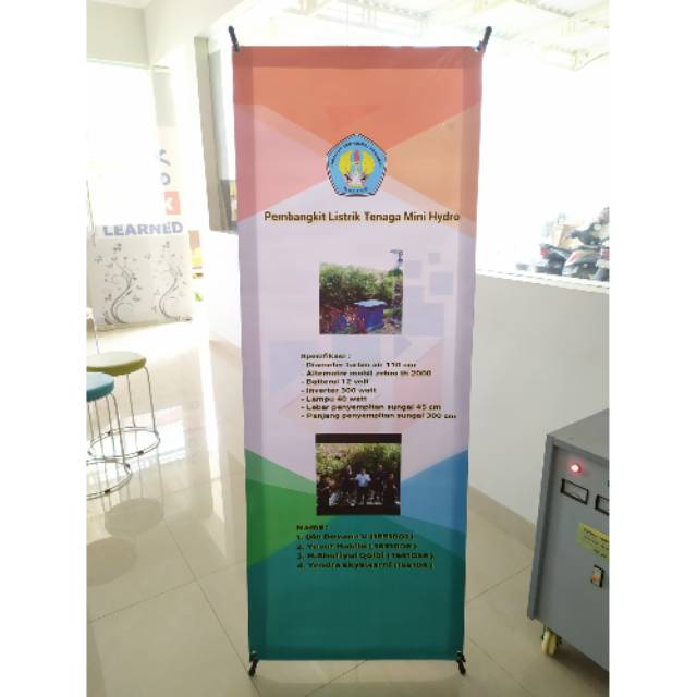 Jual K Standing Banner (Banner Berdiri) Ukuran 60x160 | Shopee Indonesia
