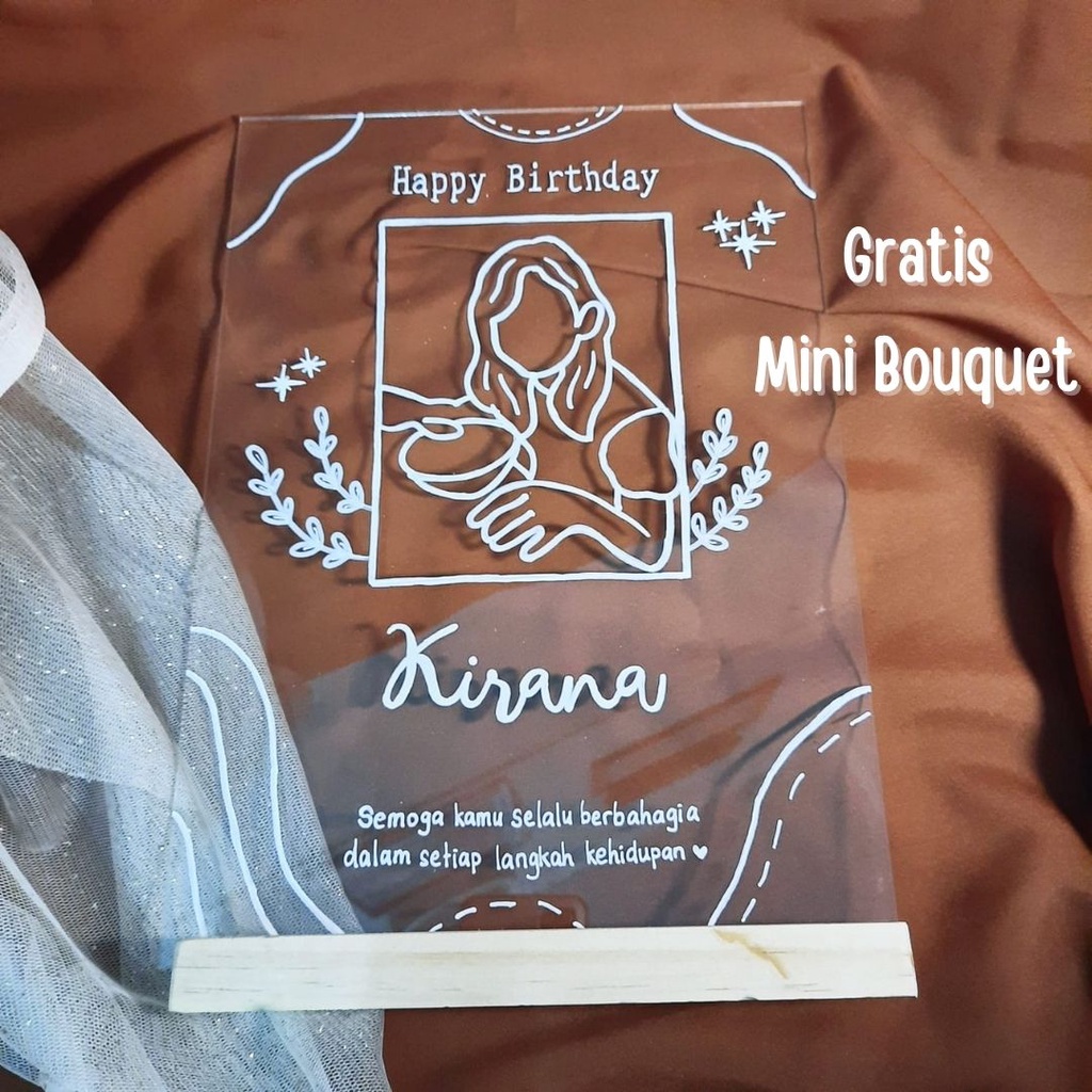 Jual [PROMO] LETTERING AKRILIK A4 KOTAK AKRILIK MAHAR AKRILIK MAHAR ...