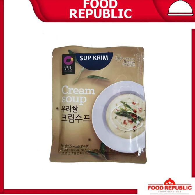 Jual Cream Soup 60 Gr Chung Jung One Sup Krim Soup Korea Creamy Halal