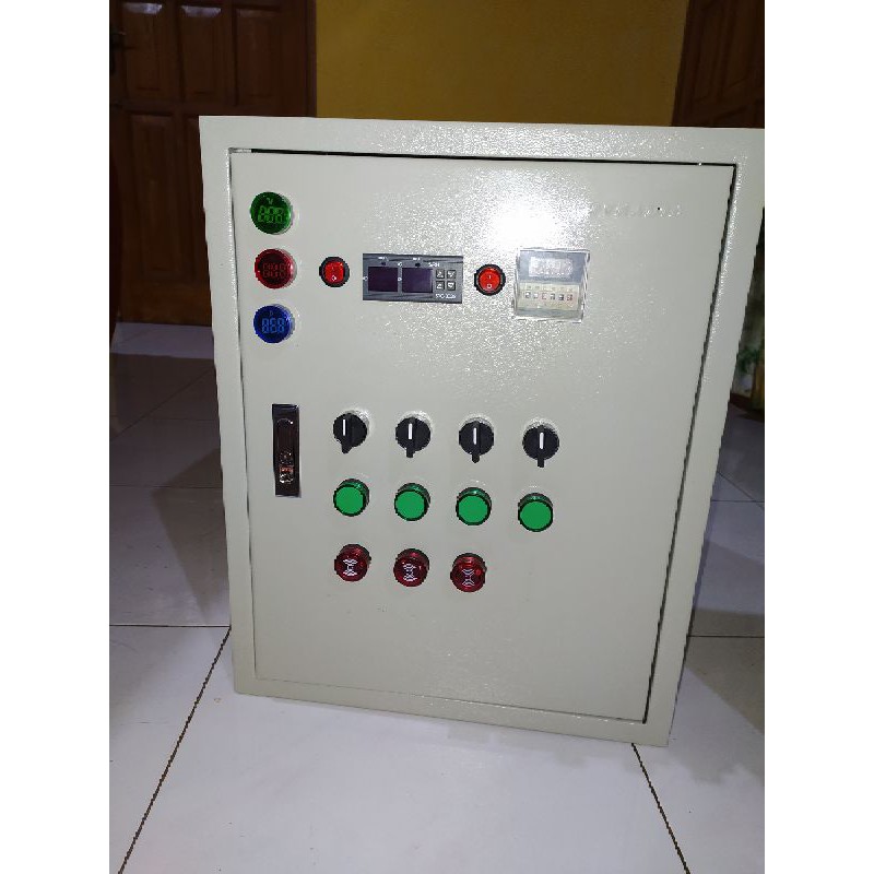 Jual PANEL BLOWER: 3 FAN 1Phasa+kelembaban dg kontaktor&overload ...