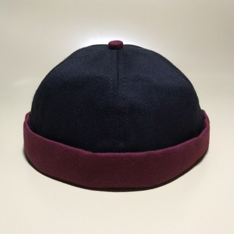 Jual Miki Hat (Hitam Lis Maroon) | Shopee Indonesia
