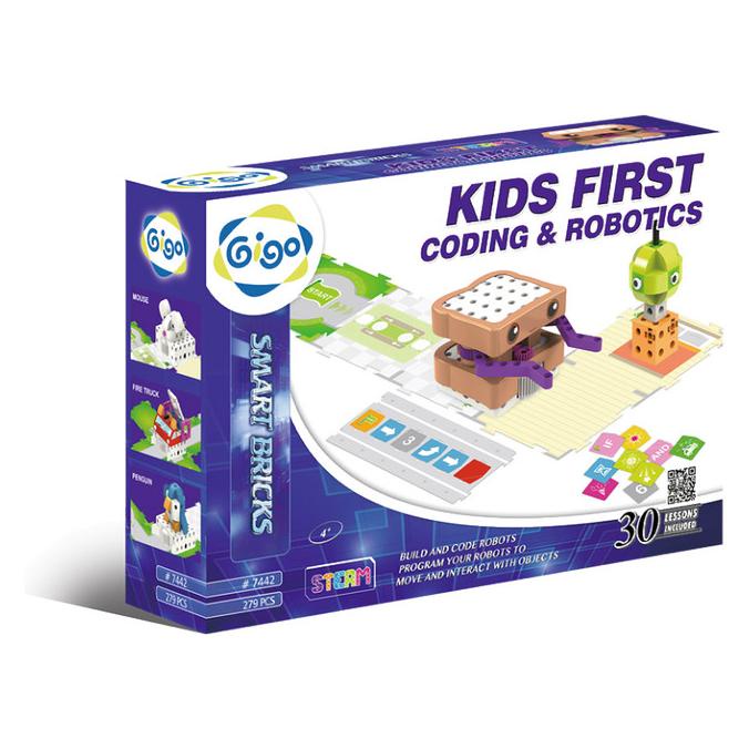 Jual Gigo Kids First Coding And Robotics Belajar Pemrograman Coding Robotik | Shopee Indonesia