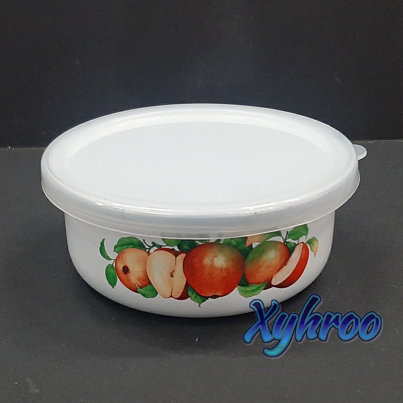 Jual Rantang Bowl Enamel Mangkuk Mangkok 12cm Buah Apel | Shopee Indonesia