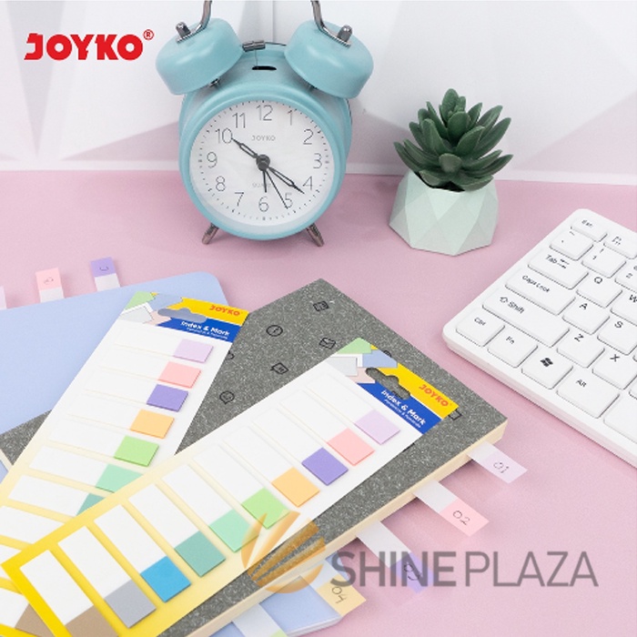 Jual Memo Sticky Notes Pastel Joyko IM-61 - Index Mark Penanda Pembatas ...