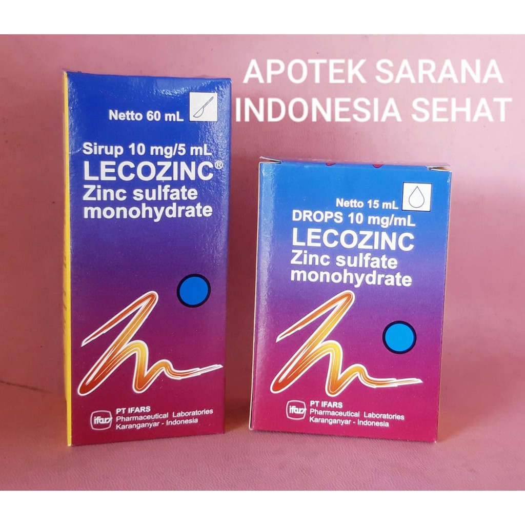 Jual LECOZINC ZINC SYRUP DROP | Shopee Indonesia