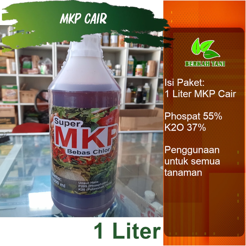 Jual Pupuk MKP Cair 1 Liter Pupuk Sayur dan Buah | Shopee Indonesia