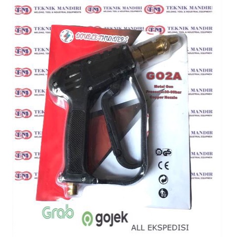 Jual Double Thunders G02A Gun Tembakan Mesin Semprot Jet Cleaner Pendek | Shopee Indonesia